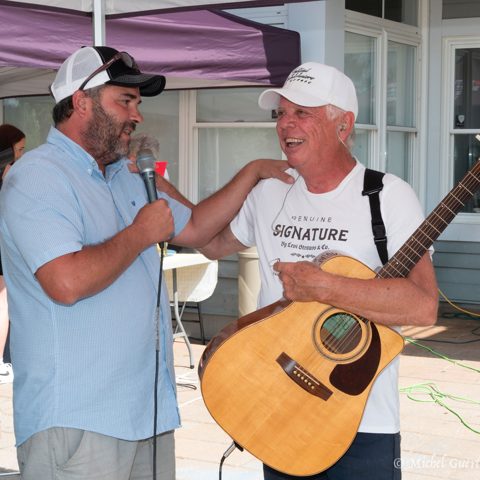 Une dernière prestation devant le public agathois pour Daniel Fontaine ...